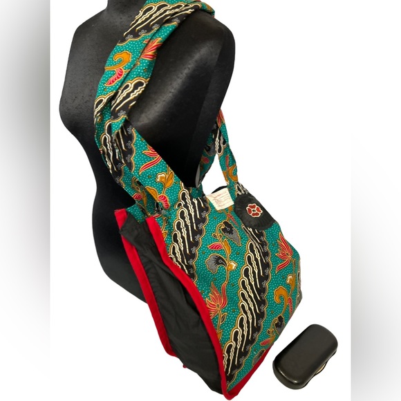 El Rosal | Bags | Handmade Batik Tote Bag Shoulder Multi Color El Rosal ...